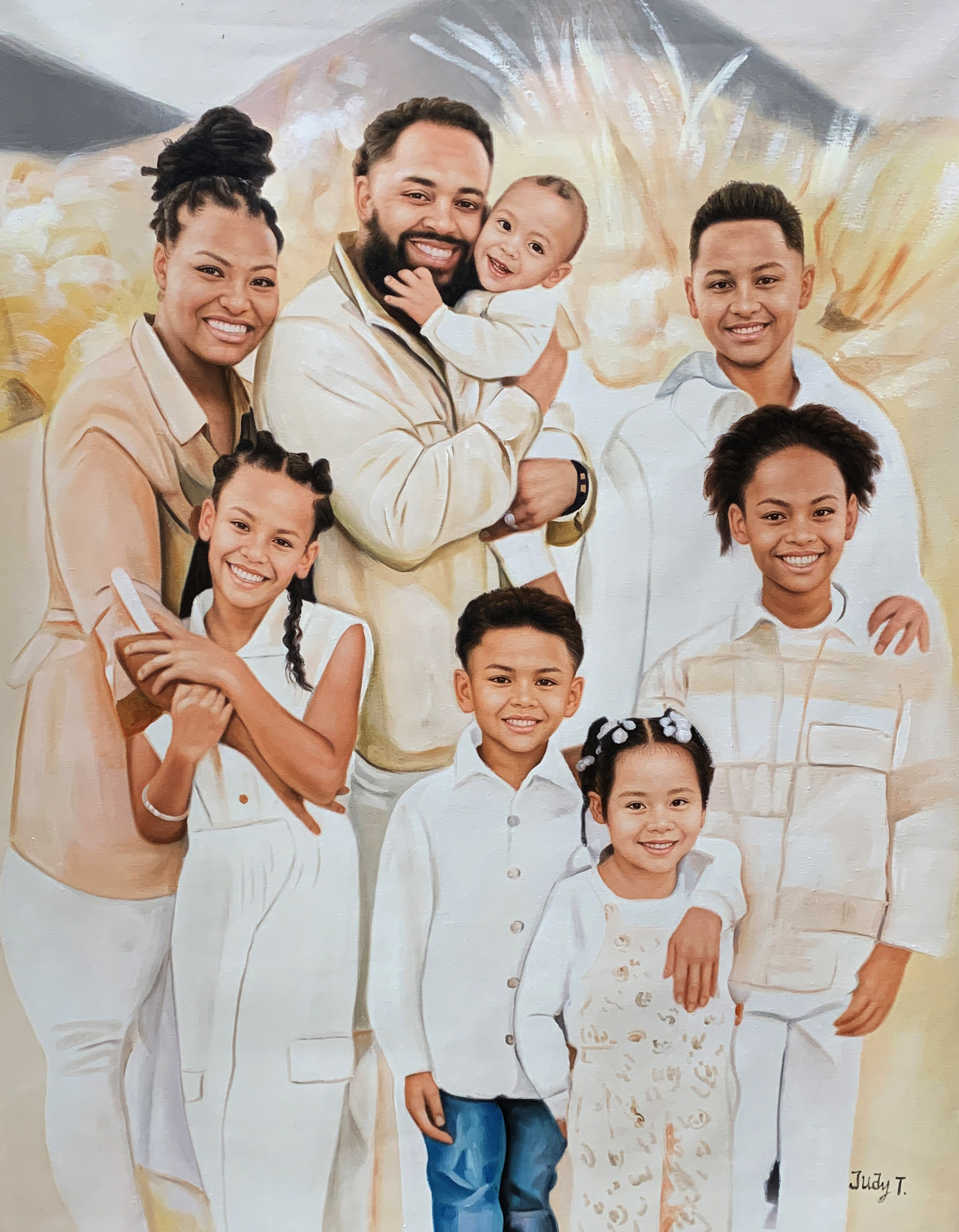 Custom Canvas Painting - From Photo to Hand-Painted Portrait | Paint ...