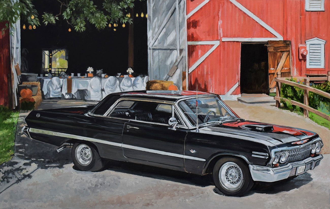 Custom Car Portrait Painting | Paint Your Life | Paint your life