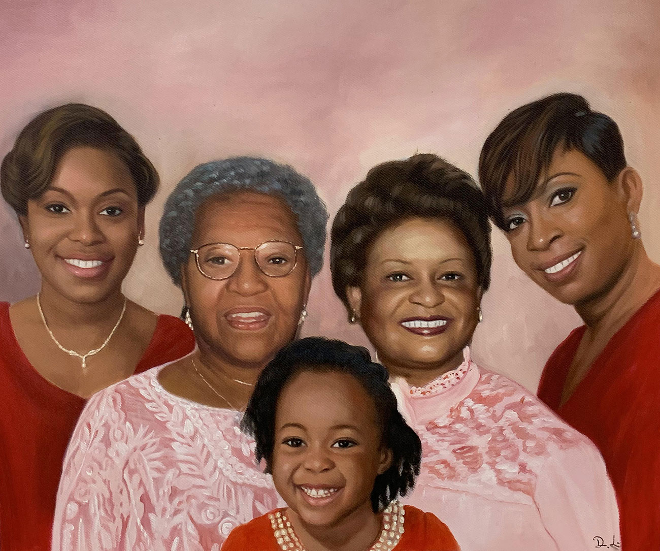 Connect Generations with a Portrait | PaintYourLife | Paint your life