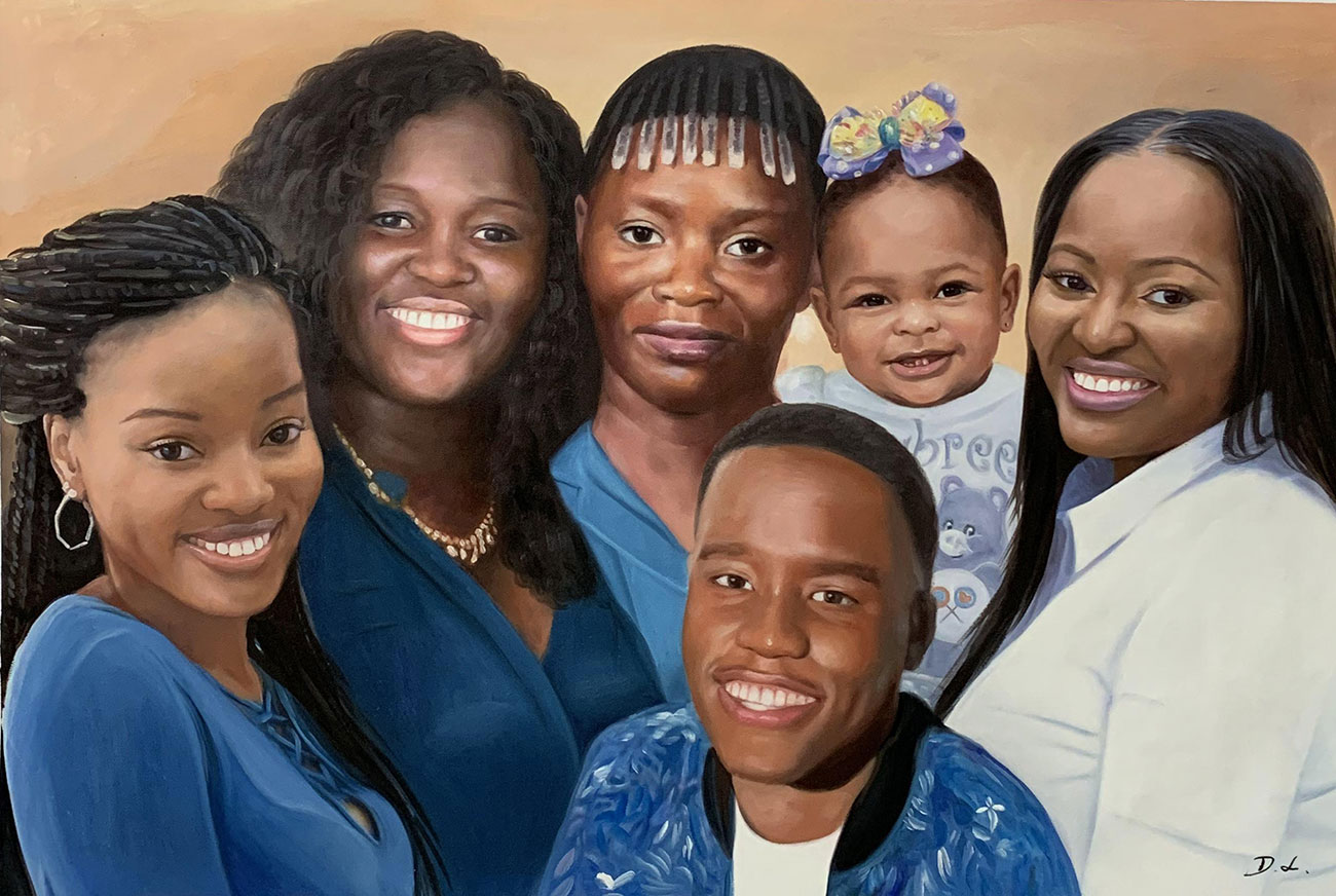 Acrylic Portraits | Acrylic Paintings | Custom Acrylic Portraits ...