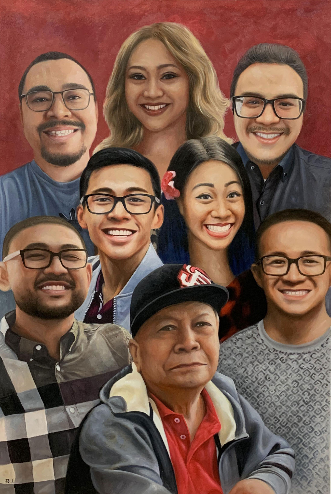 Acrylic Portraits | Acrylic Paintings | Custom Acrylic Portraits ...