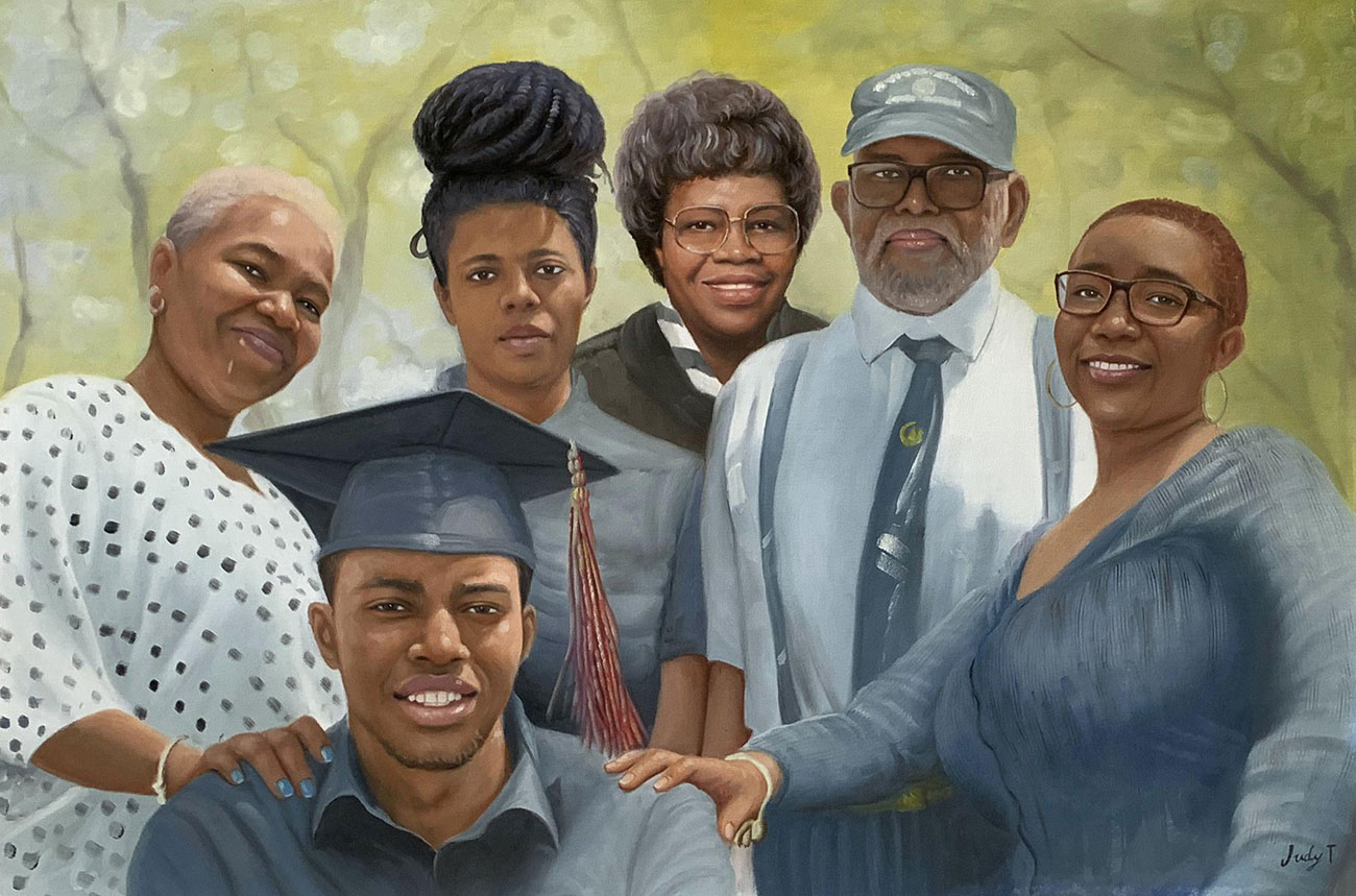 Graduation Portraits with Lost Loved Ones | PaintYourLife | Paint your life