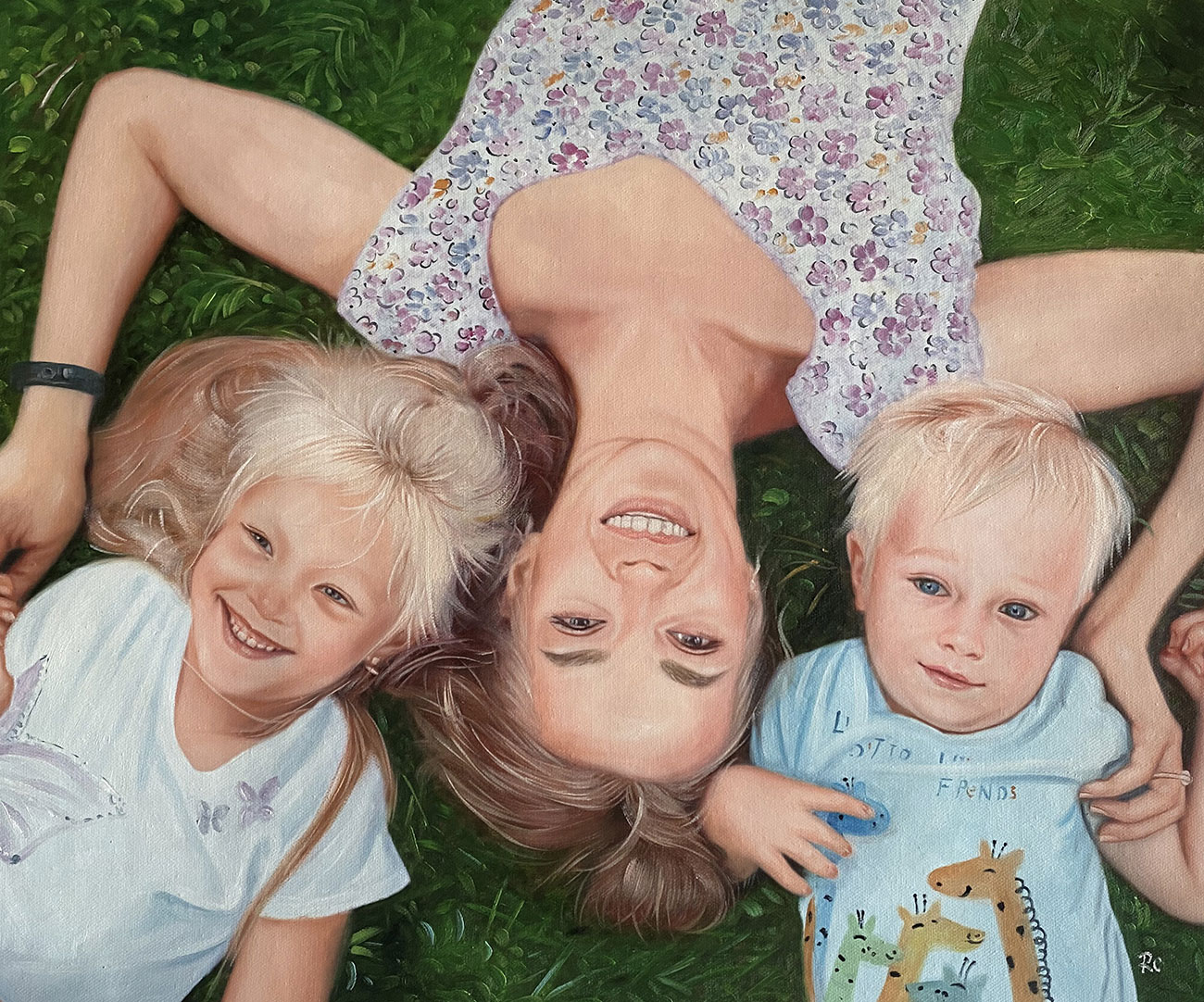 Parents & Children Portraits | Paint your life
