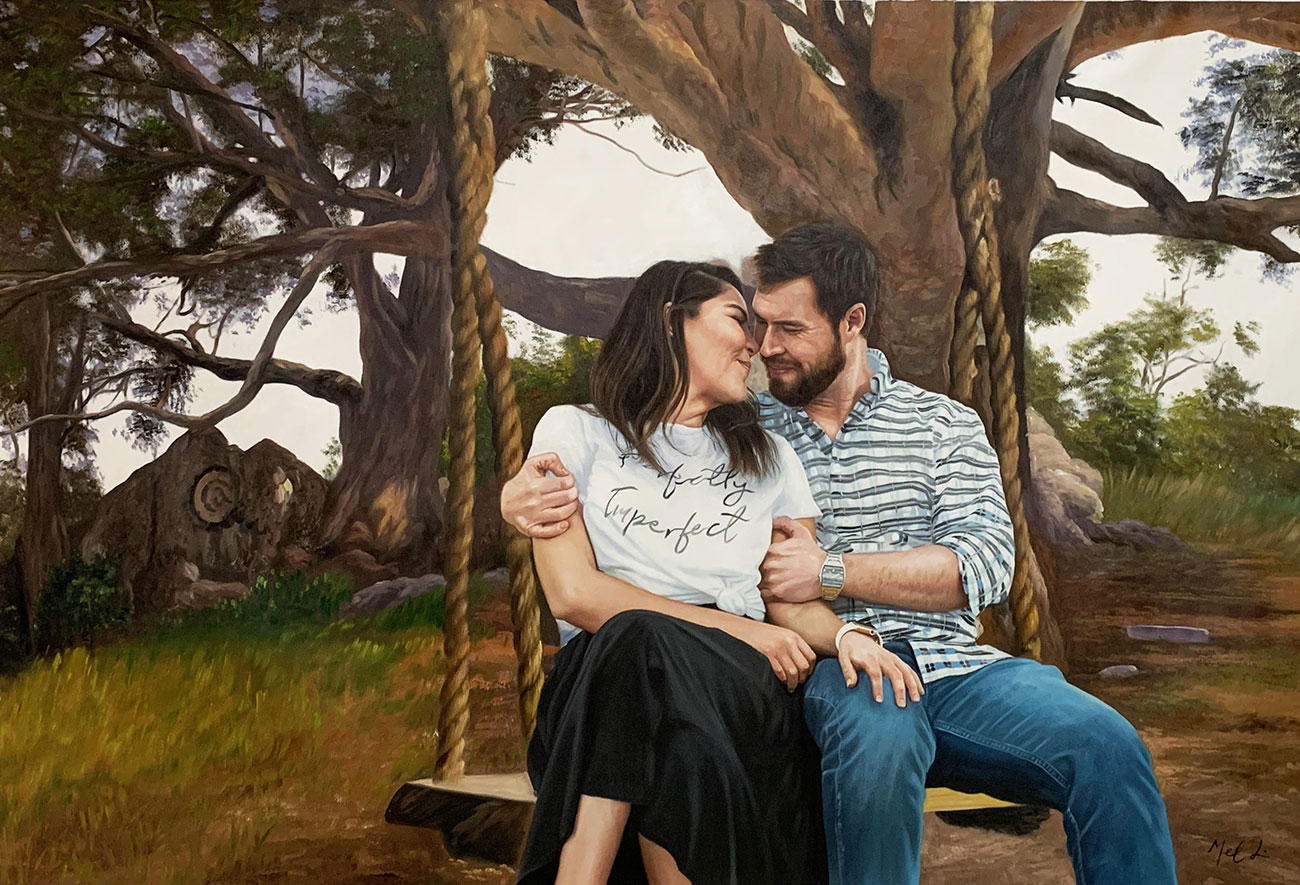 Portraits for Couples | Paint your life