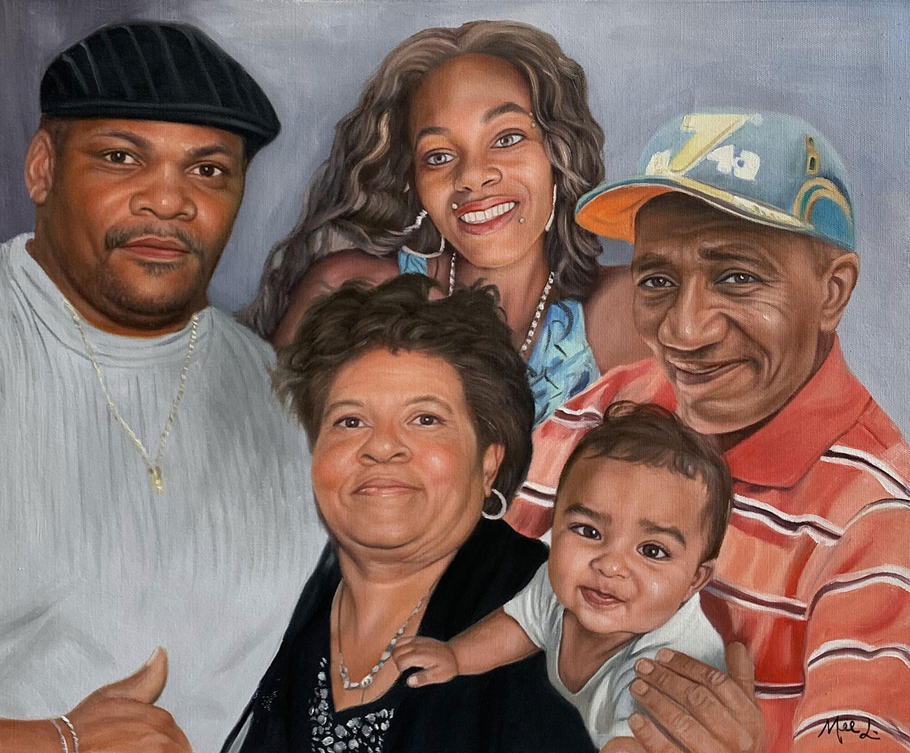 Acrylic Portraits | Acrylic Paintings | Custom Acrylic Portraits ...