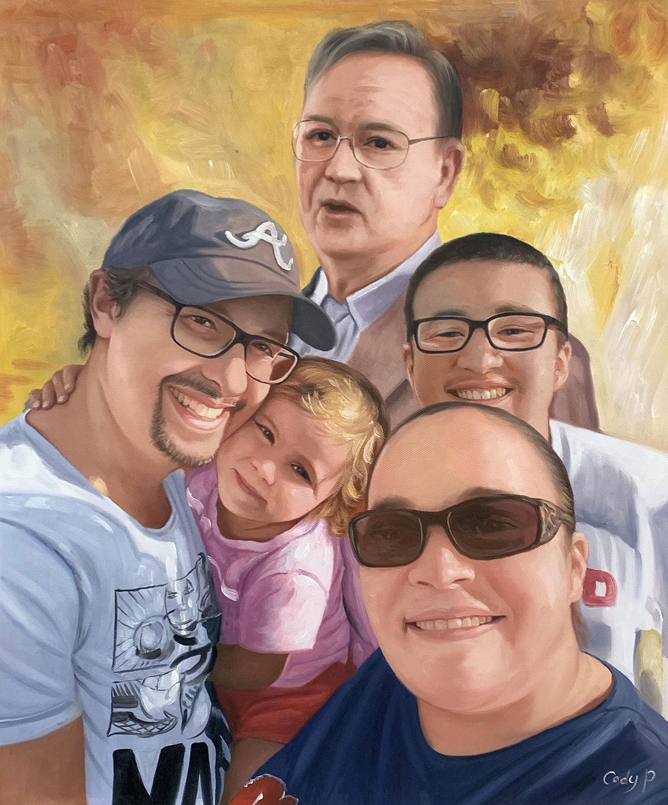 Connect Generations with a Portrait | PaintYourLife | Paint your life