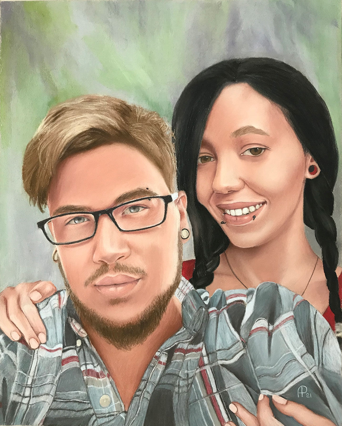 Pastel Portraits | Pastel Paintings | Custom Pastel Portraits