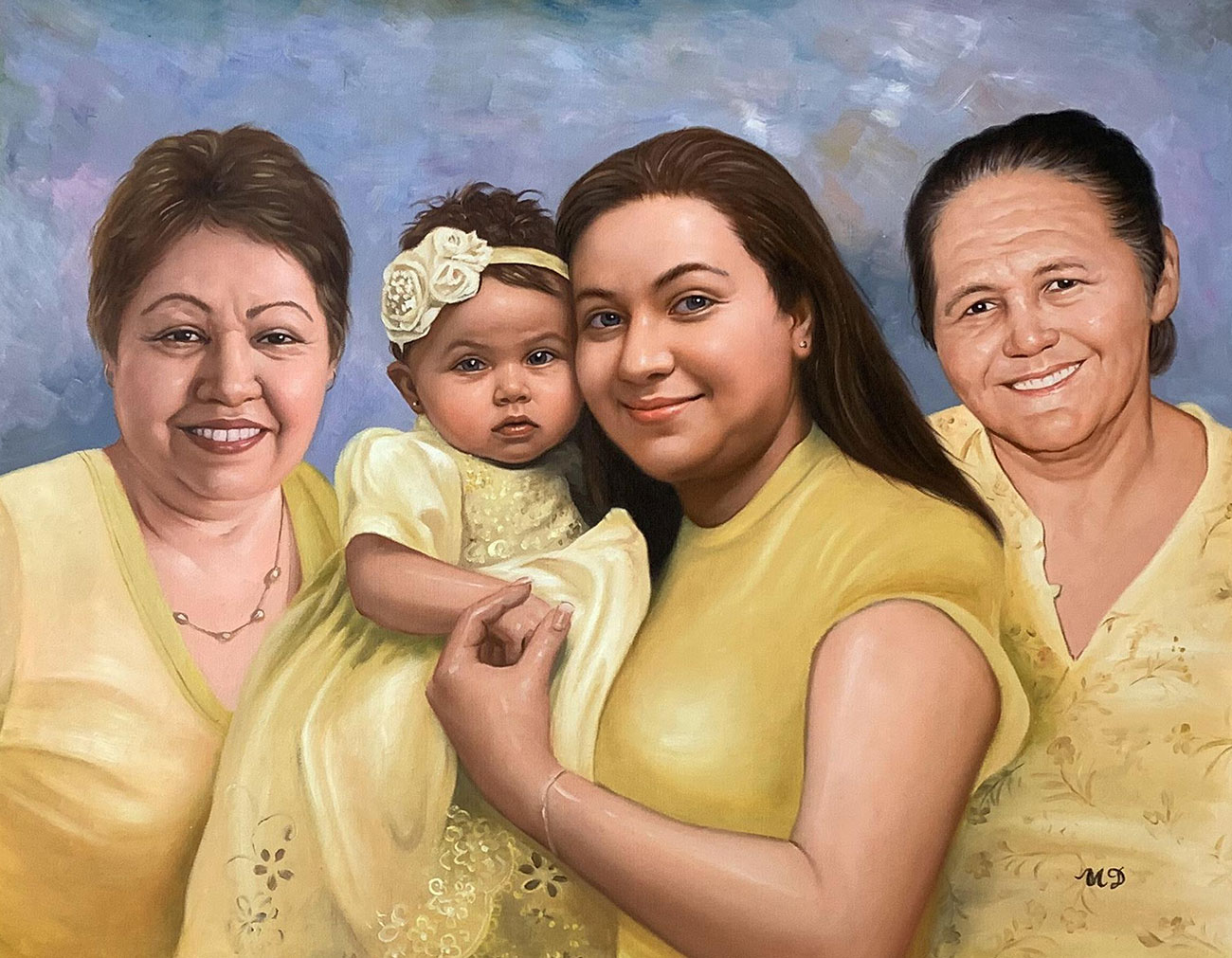 Hand Painted Portraits by Talented Artists | Paint your life