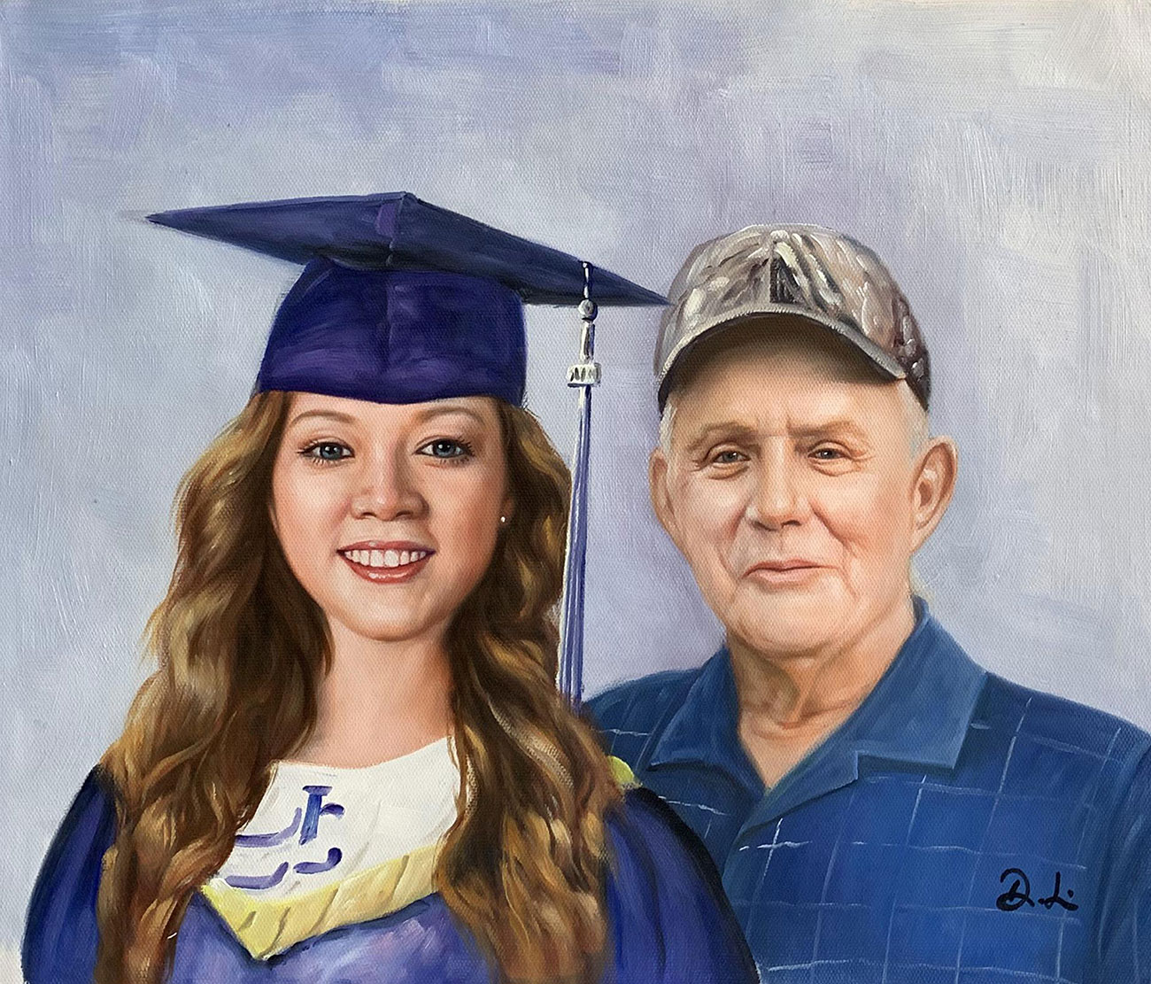 Graduation Portraits with Lost Loved Ones | PaintYourLife | Paint your life