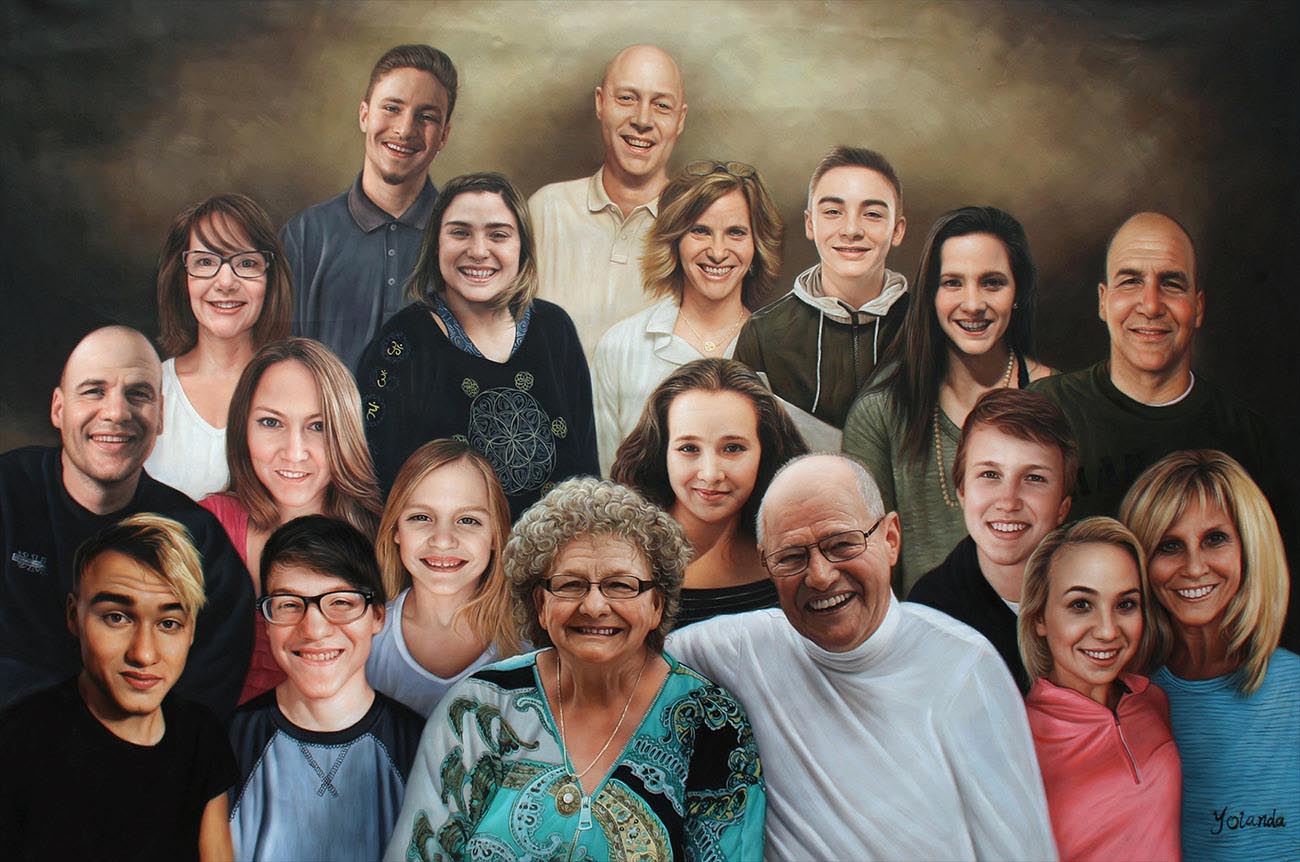 Hand Painted Portraits by Talented Artists | Paint your life