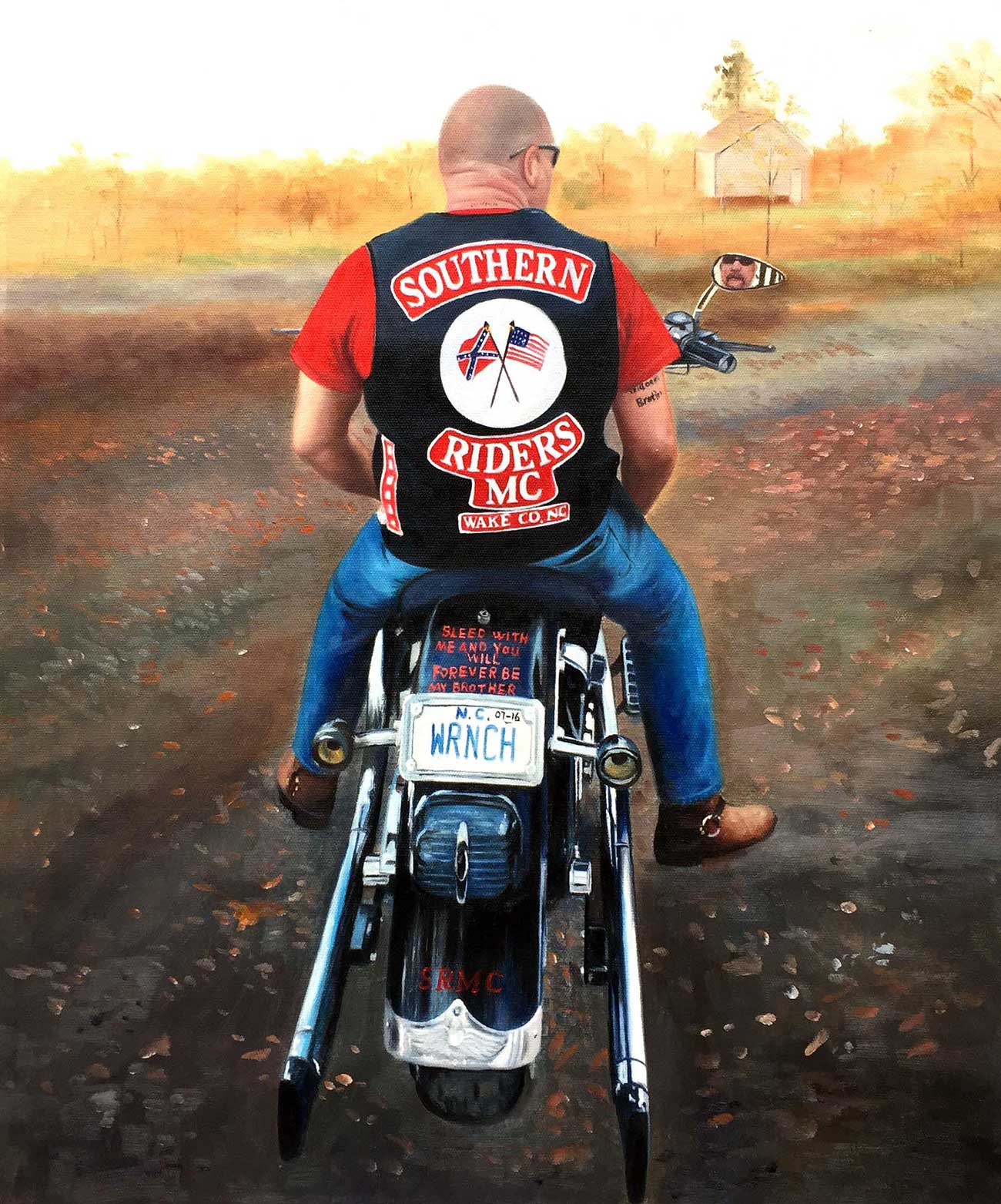 Bikes Portraits | Bikes Paintings by PaintYourLife