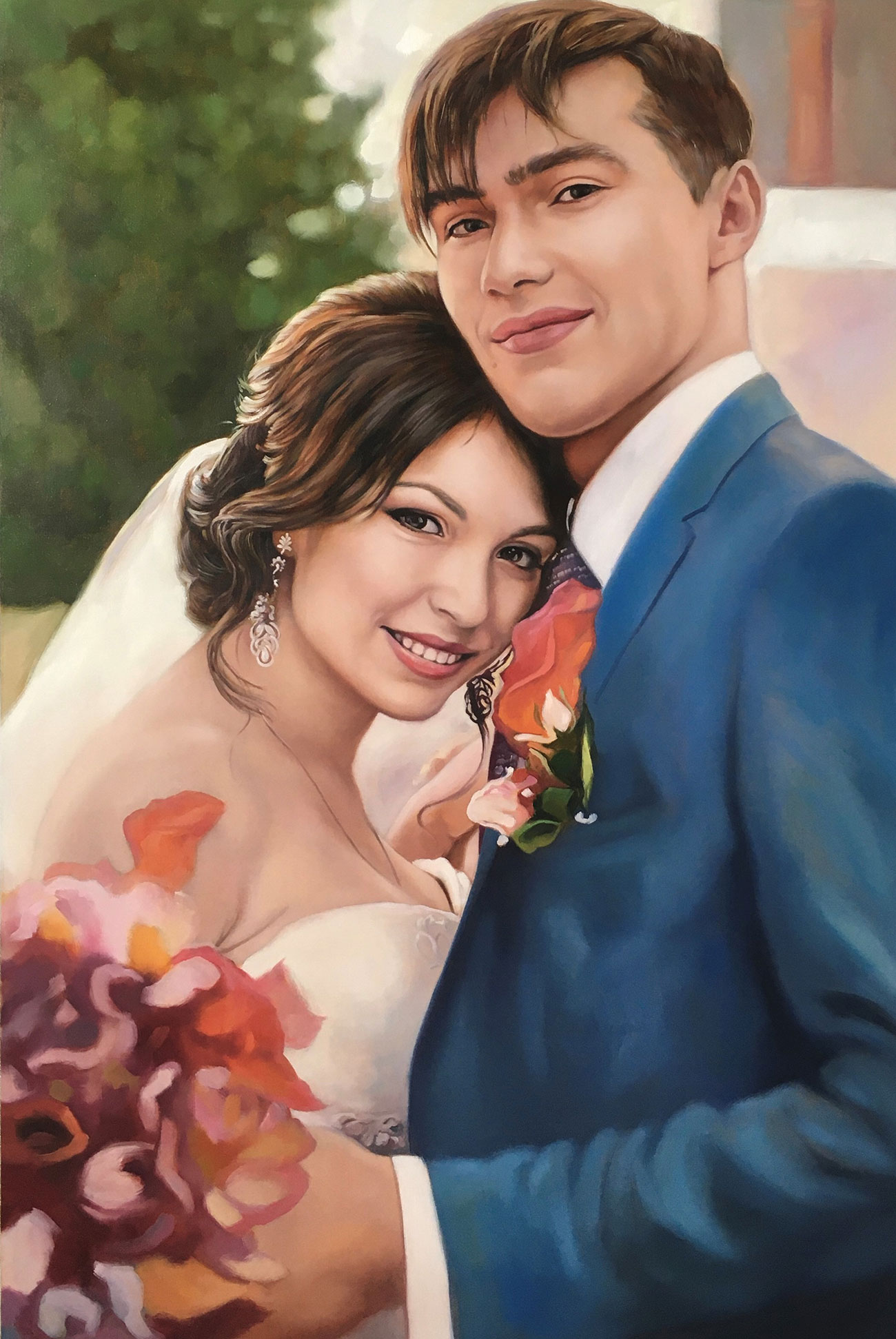 Portraits for Couples | Paint your life