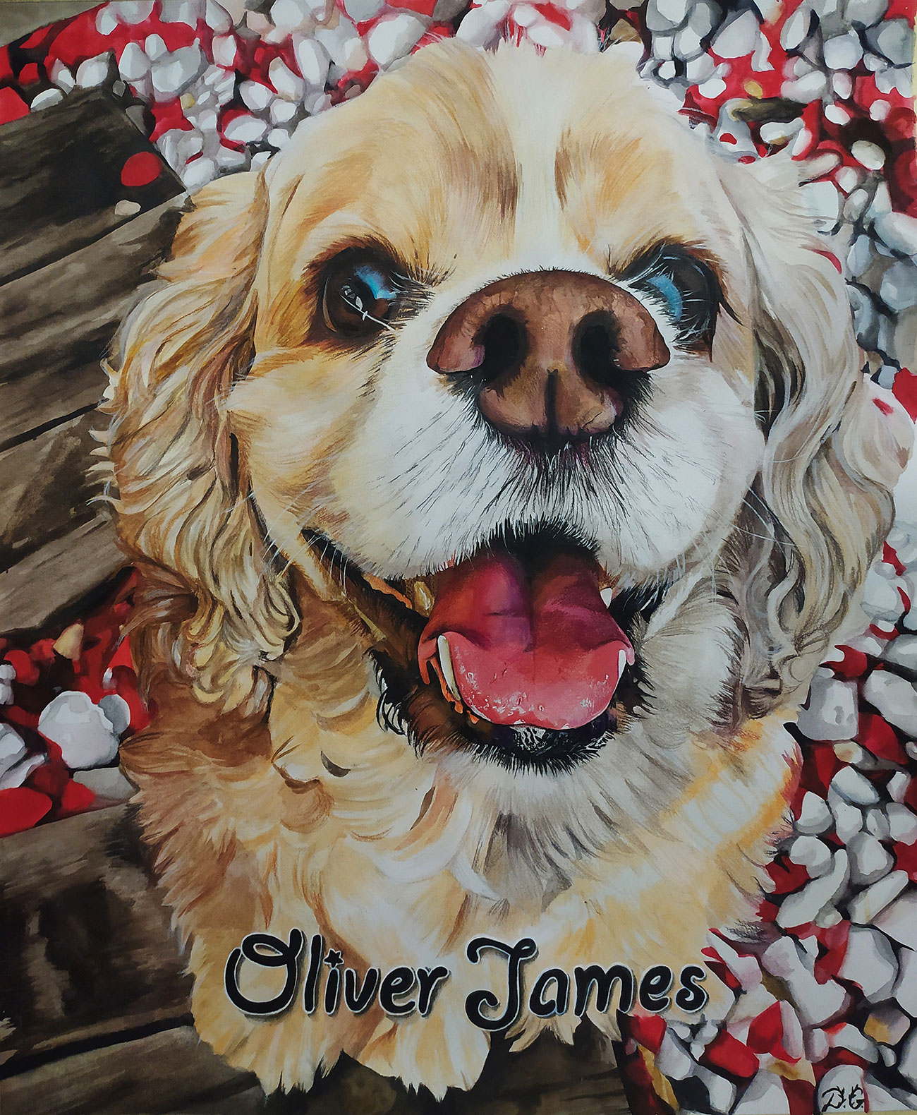 Hand Painted Pet Portraits | Paint your life