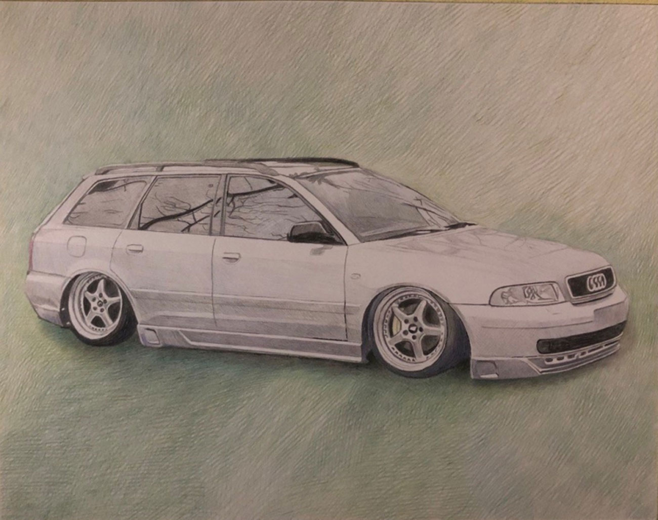 Custom Car Portrait Painting | Paint Your Life | Paint your life