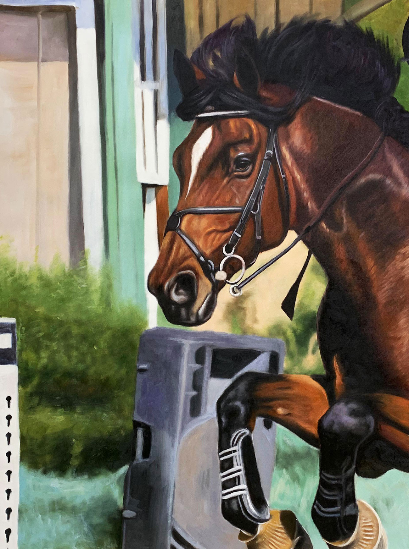 Custom Horse Portrait | Paint Your Life | Paint your life