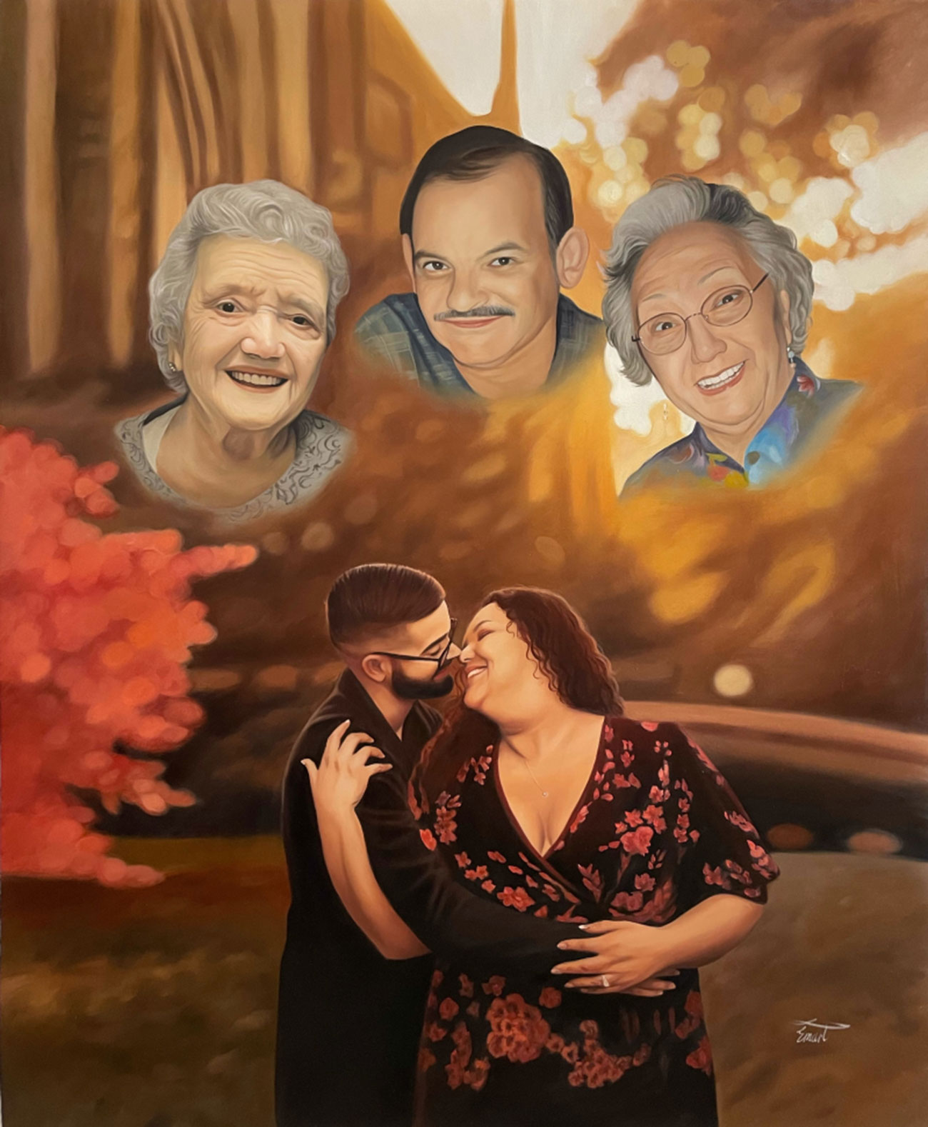 Hand Painted Portraits by Talented Artists | Paint your life