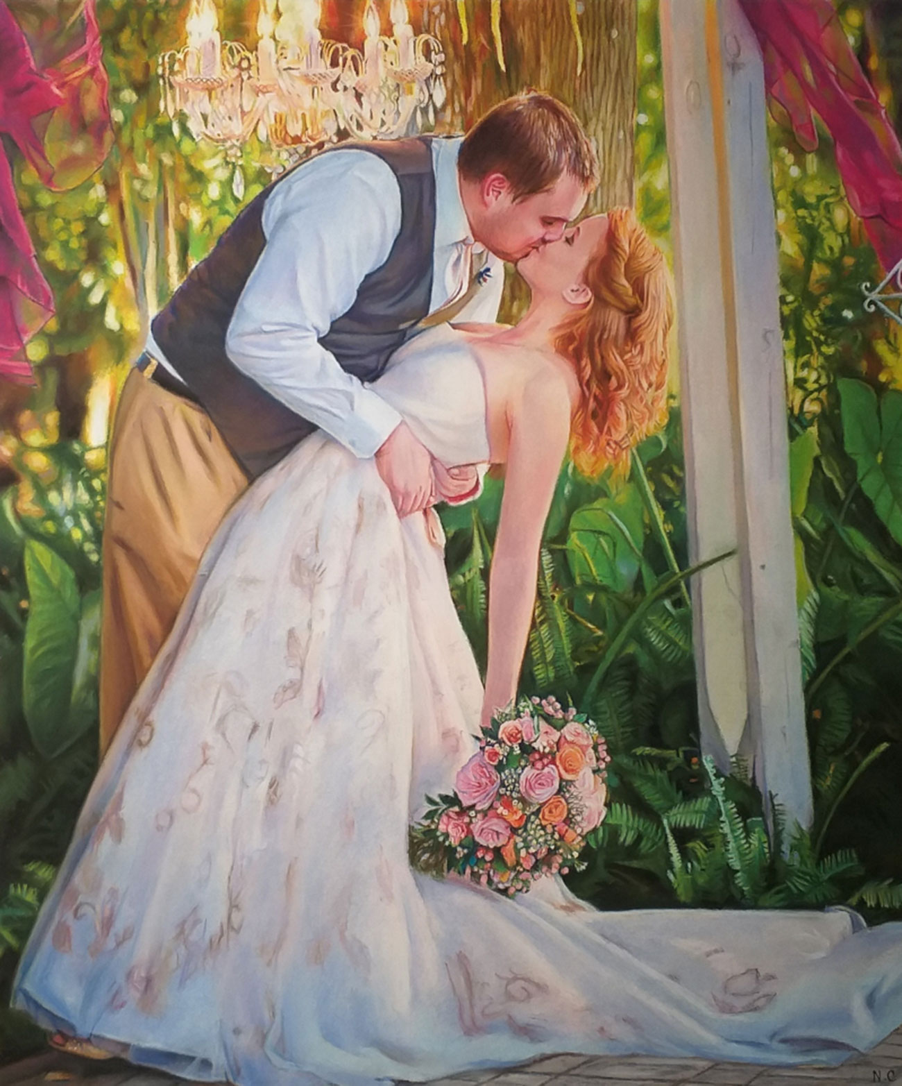 Wedding Portraits | Wedding Paintings | Bridal Portraits