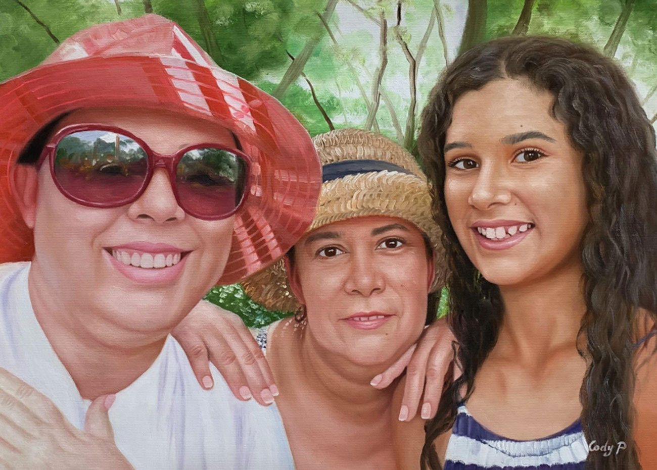 Custom Family Portraits | Family Paintings | Paint Your Life | Paint ...