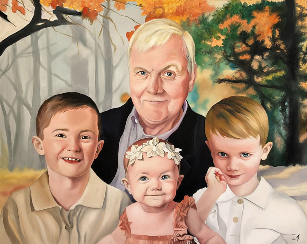 Connect Generations with a Portrait | PaintYourLife | Paint your life