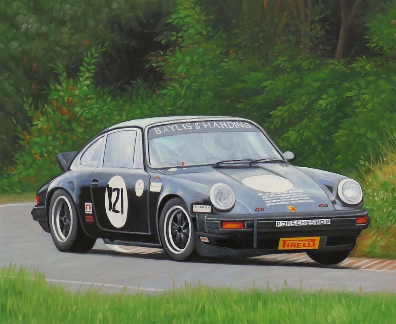 Custom Car Portrait Painting | Paint Your Life | Paint your life