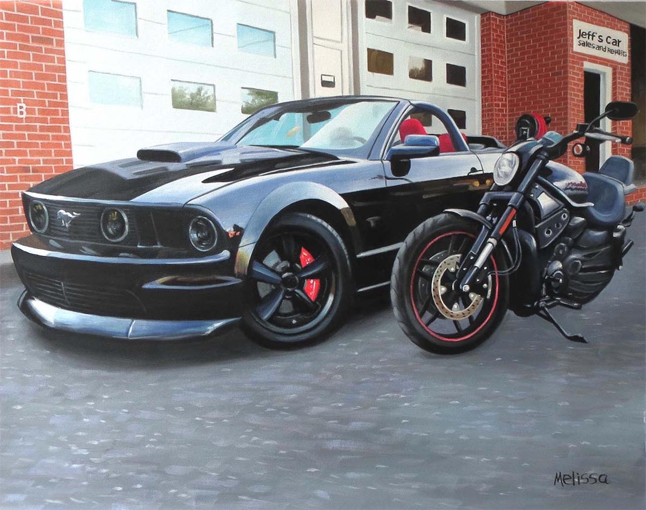 Custom Car Portrait Painting | Paint Your Life | Paint your life