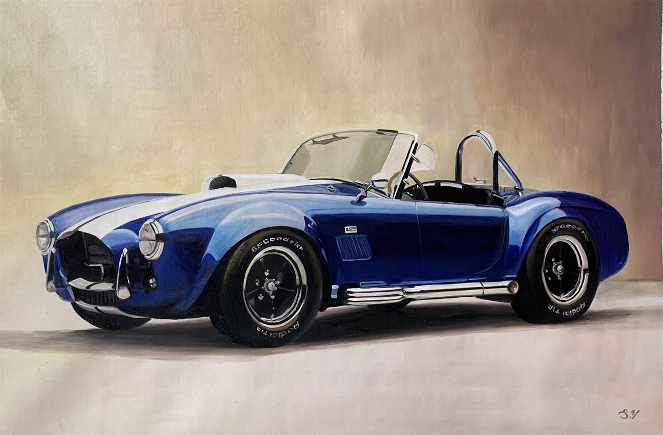 Custom Car Portrait Painting | Paint Your Life | Paint your life