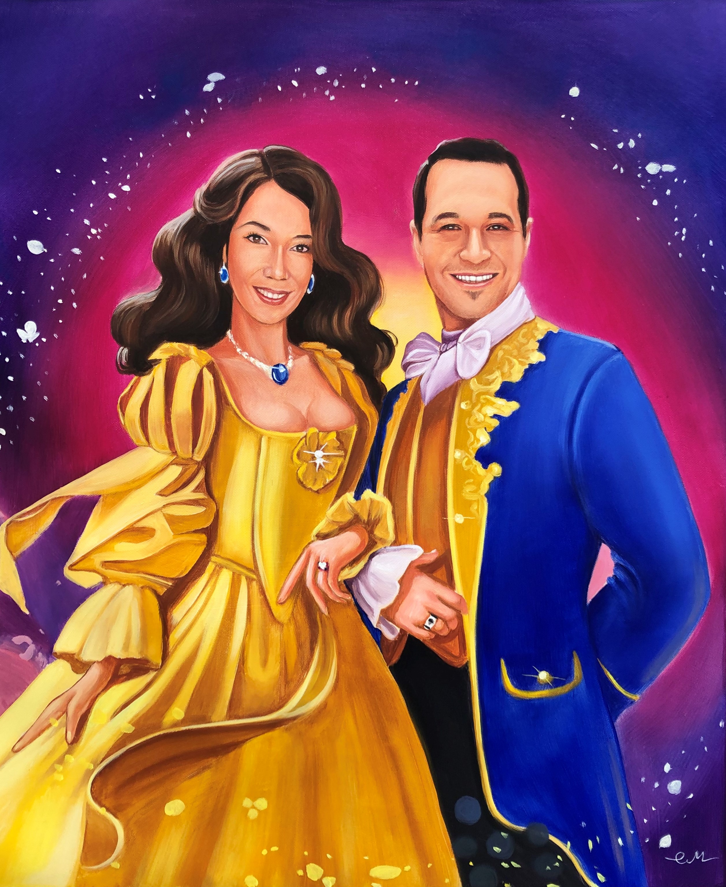 Create a Unique and Custom Portrait | PaintYourLife | Paint your life