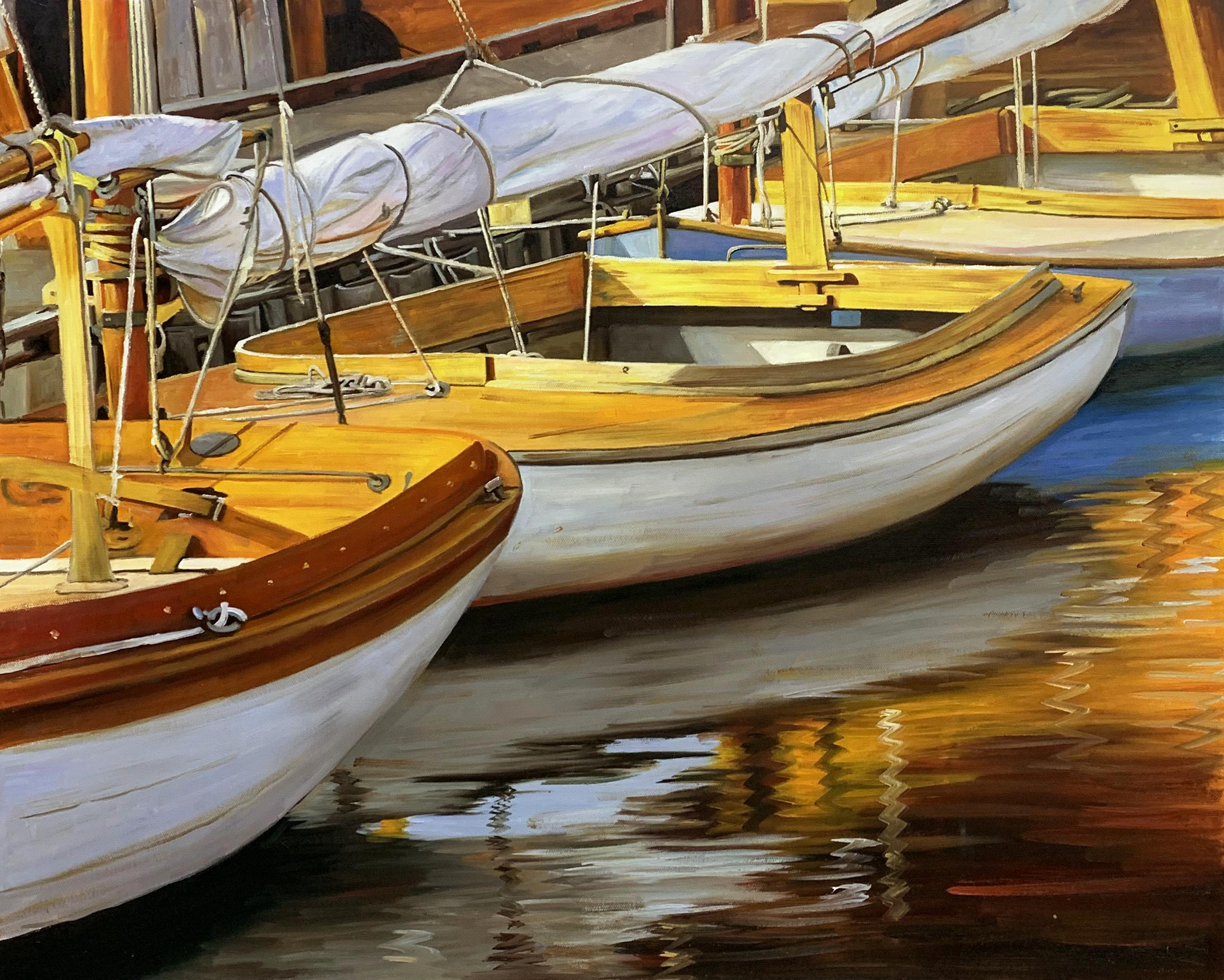 Boats Portraits | Boats Paintings by PaintYourLife | Paint your life