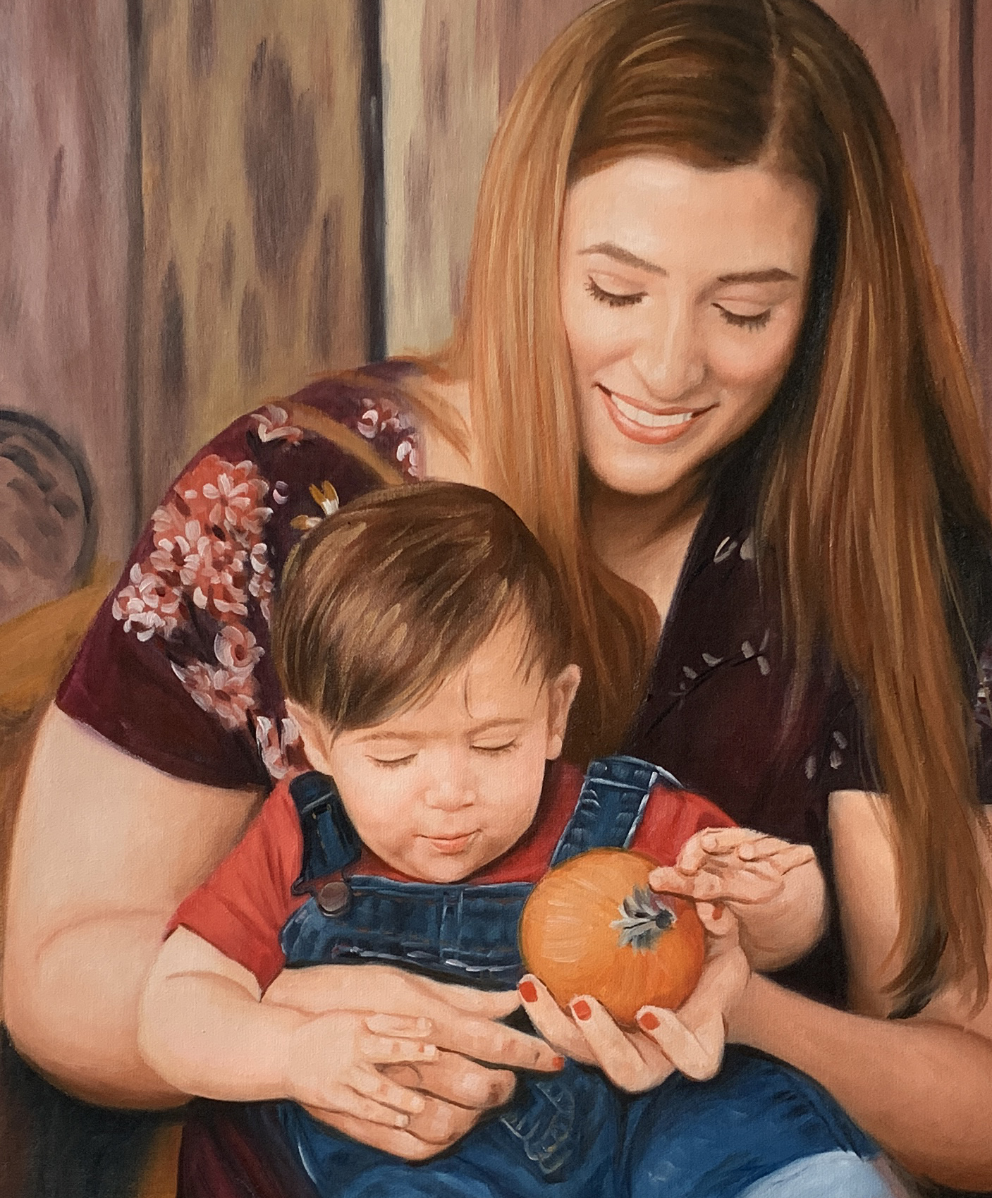 Parents & Children Portraits | Paint your life