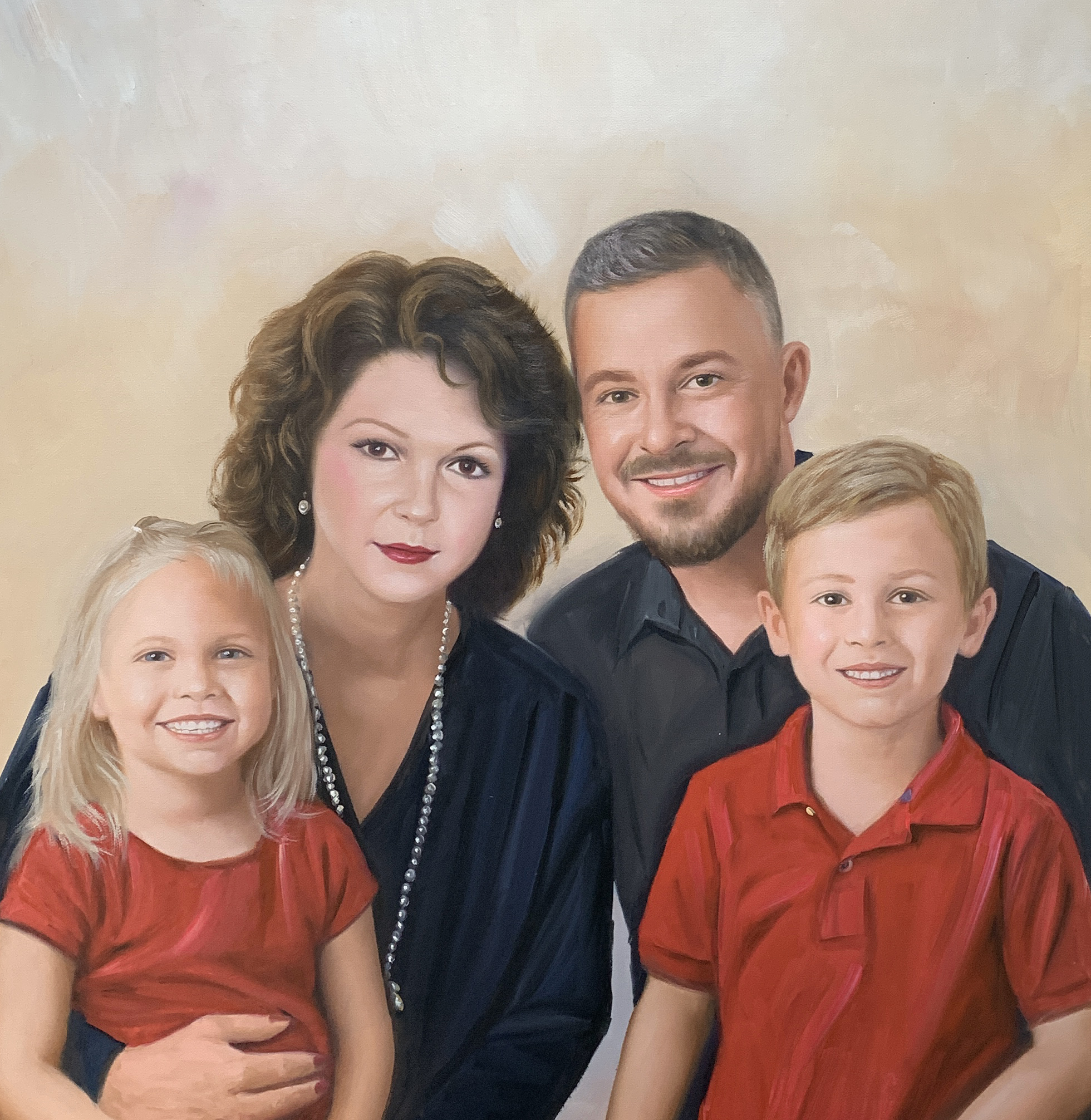 Custom Family Portraits | Family Paintings | Paint Your Life | Paint ...