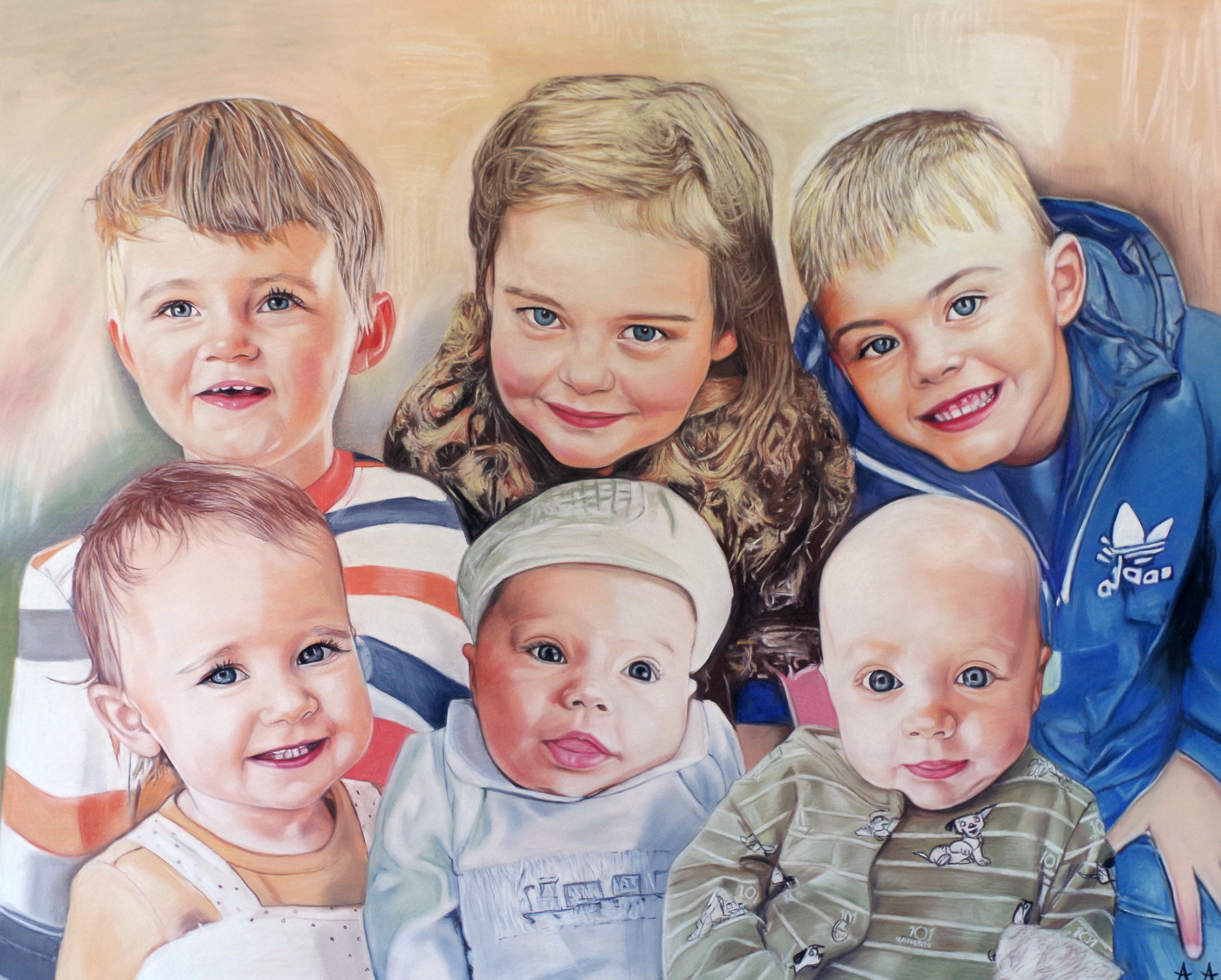 Pastel Portraits | Pastel Paintings | Custom Pastel Portraits | Paint ...