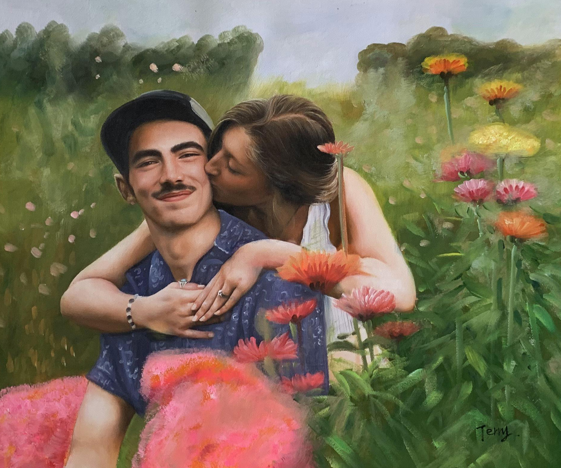 Hand Painted Portraits by Talented Artists | Paint your life
