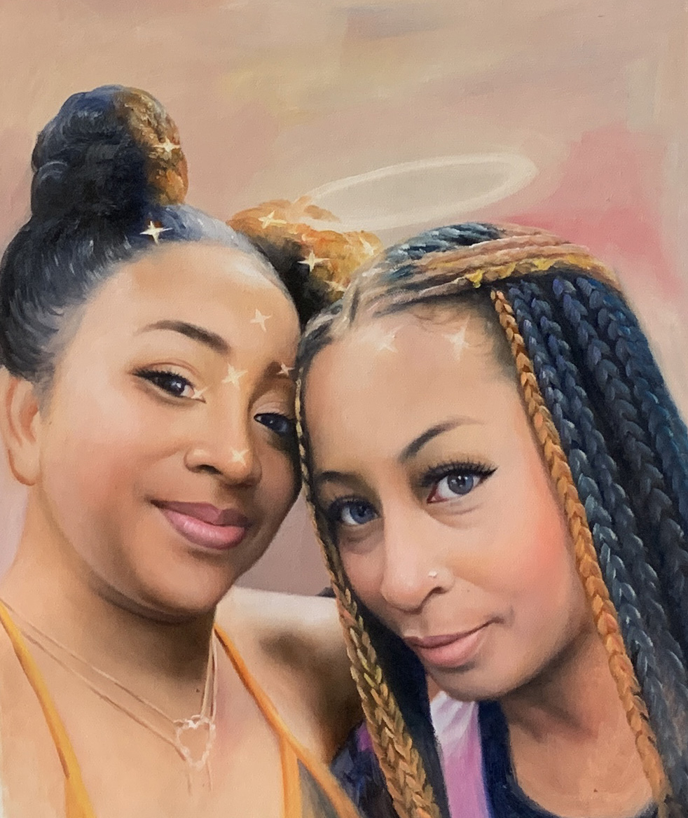 Custom Friends Paintings | Oil Portraits | Paint Your Life | Paint your ...