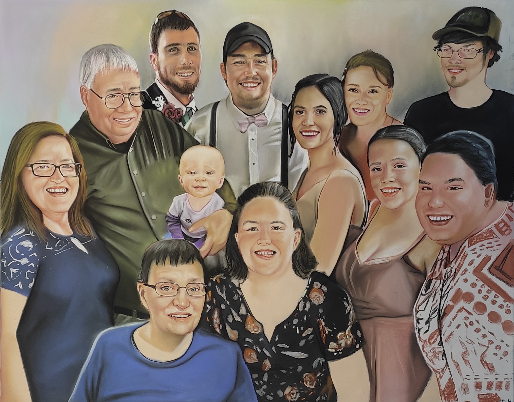 Bring the Family Together with a Portrait | PaintYourLife | Paint your life