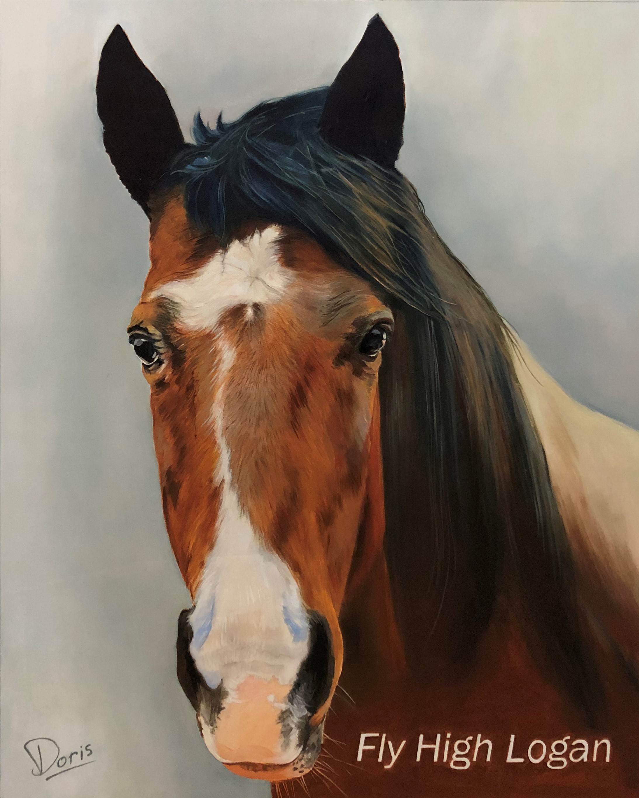 Custom Horse Portrait | Paint Your Life | Paint your life
