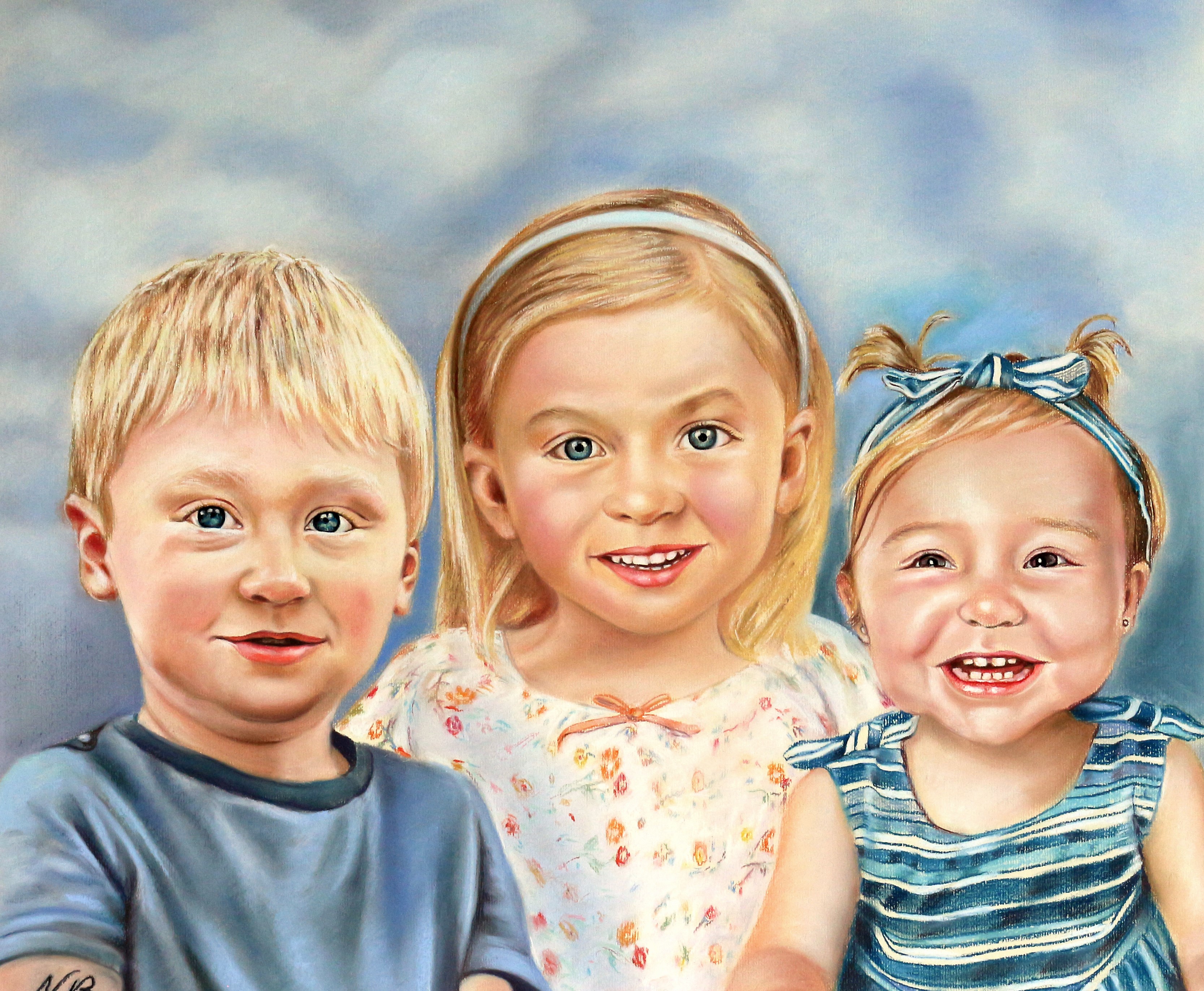Pastel Portraits | Pastel Paintings | Custom Pastel Portraits | Paint ...