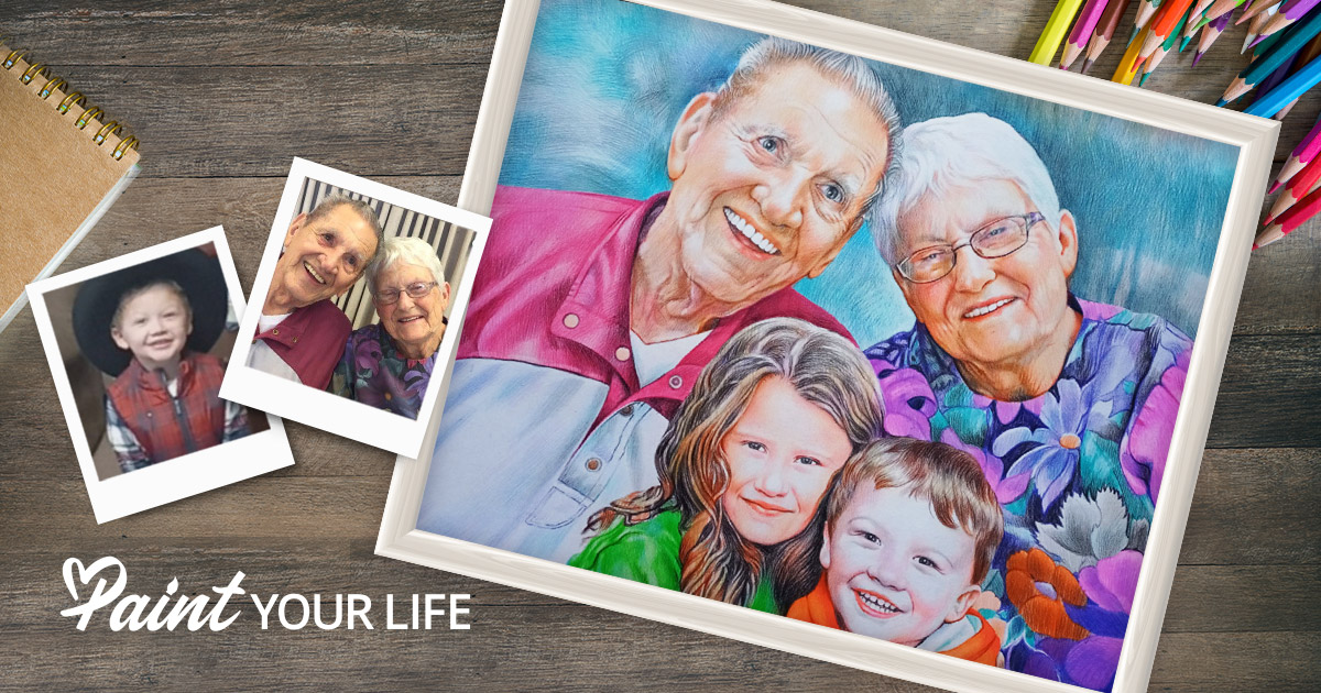 Pencil Portraits & Pencil Drawings | Paint Your Life | Paint your life