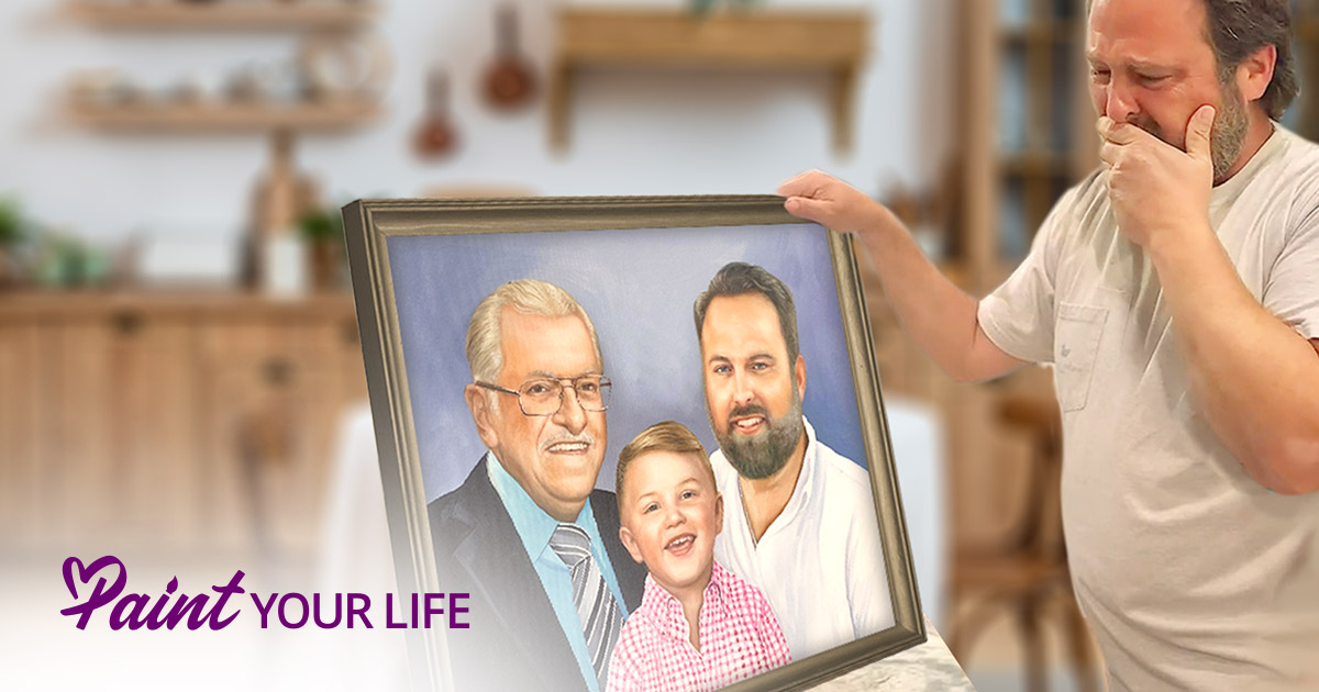 Connect Generations with a Portrait | PaintYourLife | Paint your life
