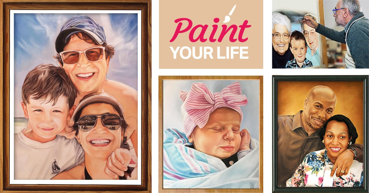 Pastel Portraits From Photograph | Paint Your Life